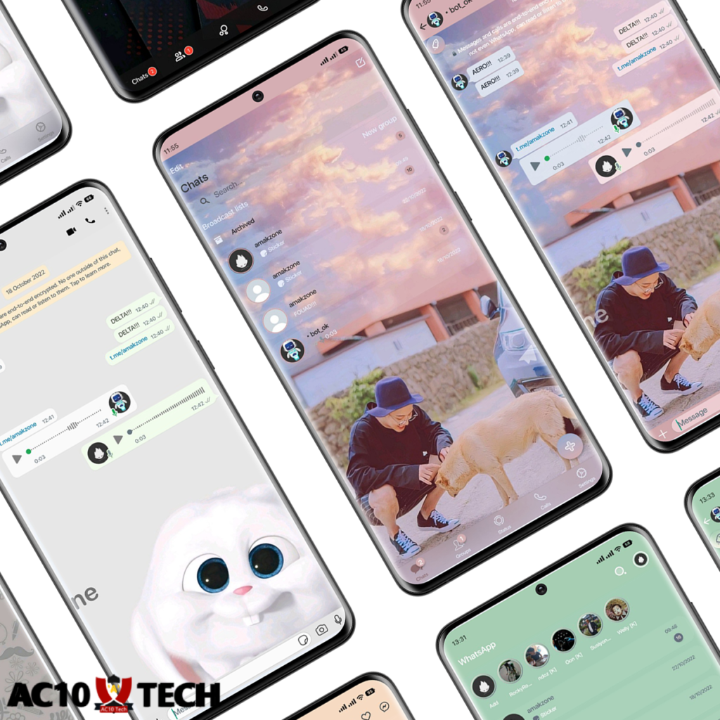 8 Aplikasi Tema WhatsApp Foto Sendiri dan Aesthetic 2023