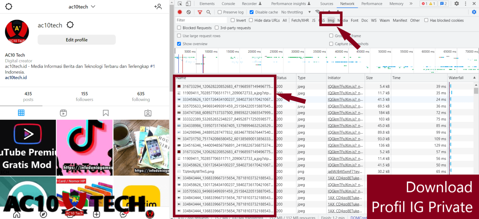 Download Profil IG Private Tanpa Aplikasi 2023